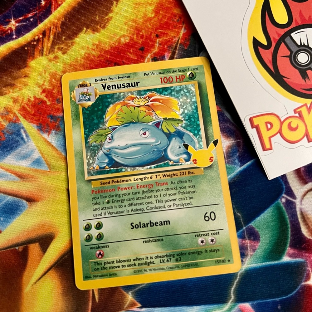 Pokemon Venusaur Classic Collection Card Celebrations - Gem
